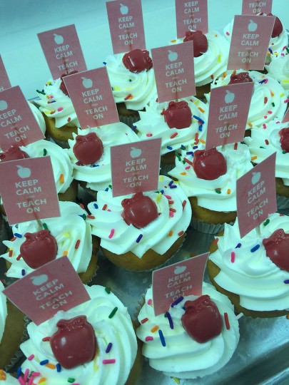 Teacher appreciation cupcakes by Courtnibrown17 | BeFunky Photo Editor